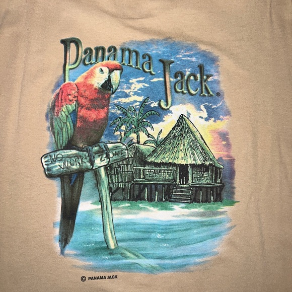 Panama Jack | Shirts | Mens Vintage 9s Panama Jack Single Stitch Tan ...